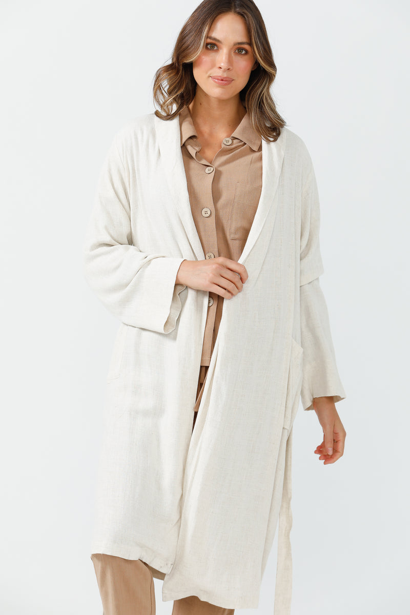 Robe Oatmeal – Curio Design